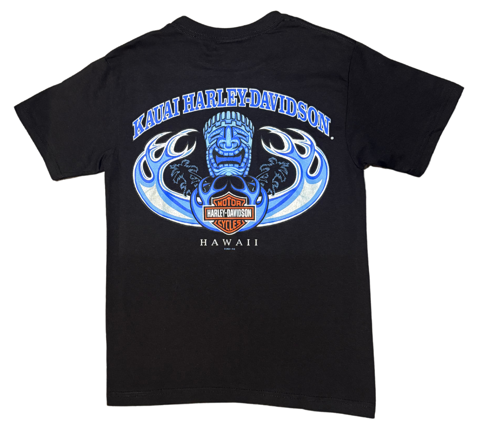 Tiki Wave Tee – Kauai Harley-Davidson
