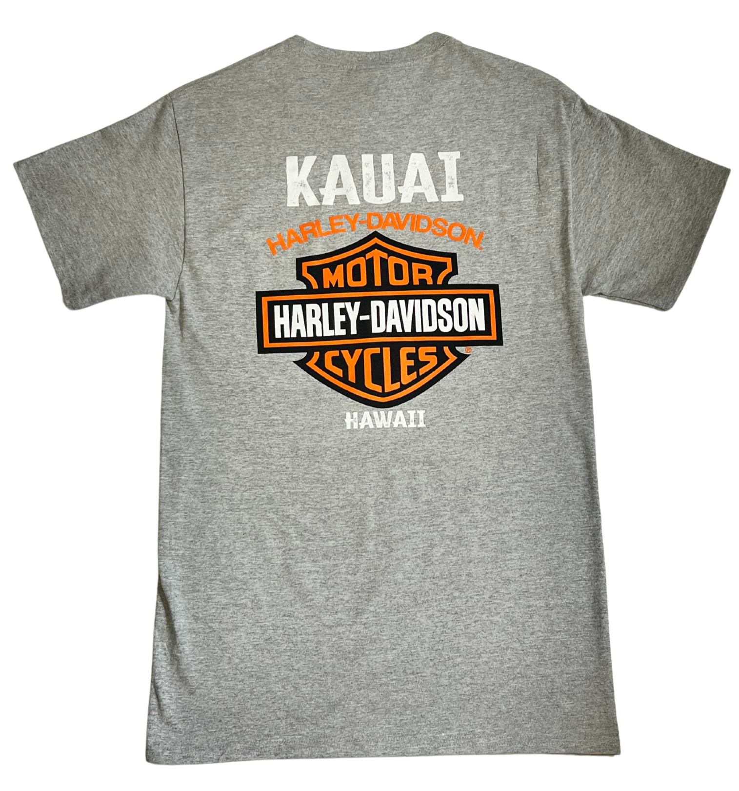 Kauai B&S Grey Tee – Kauai Harley-Davidson