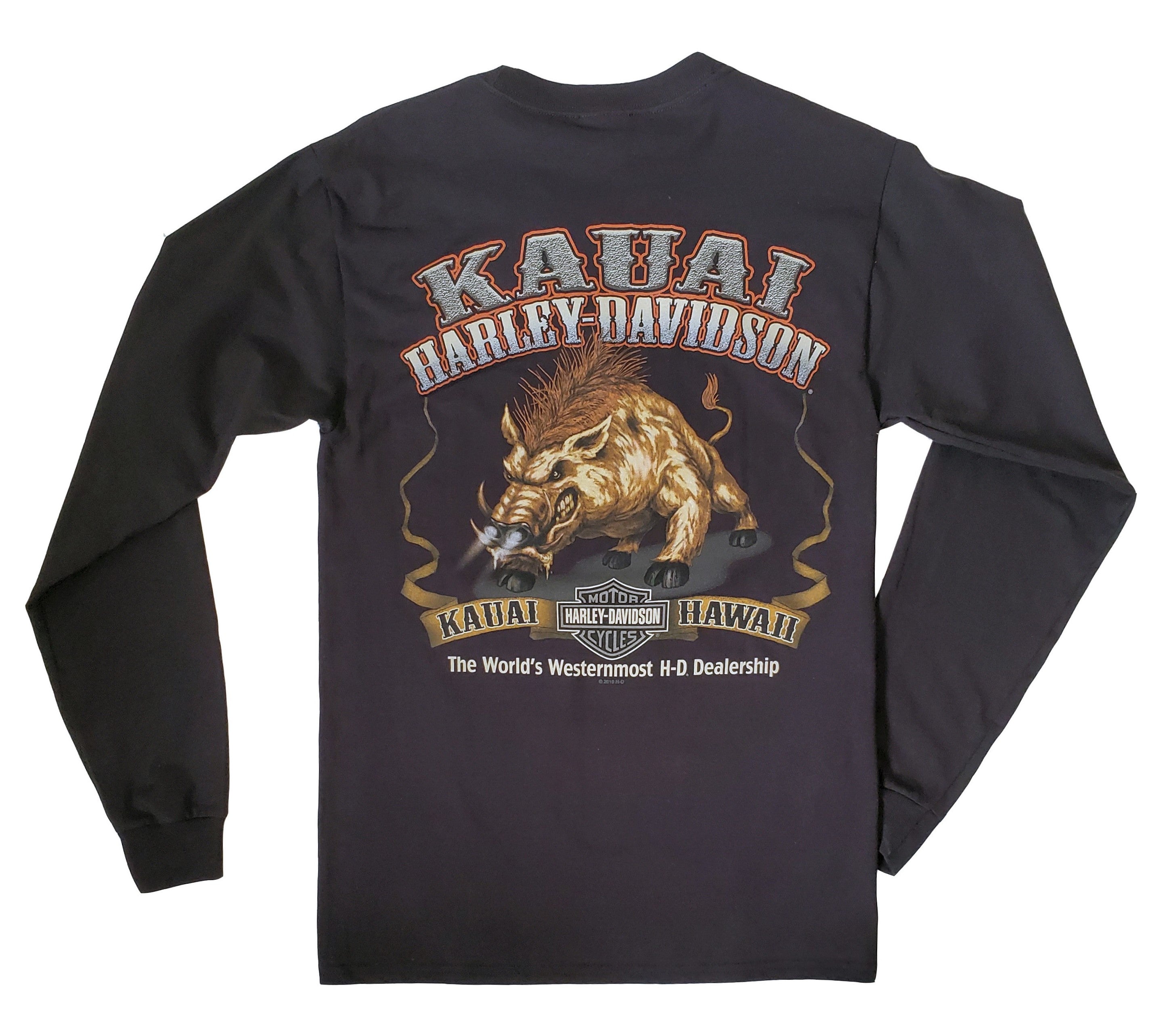 Power Hog Long Sleeve - Black – Kauai Harley-Davidson