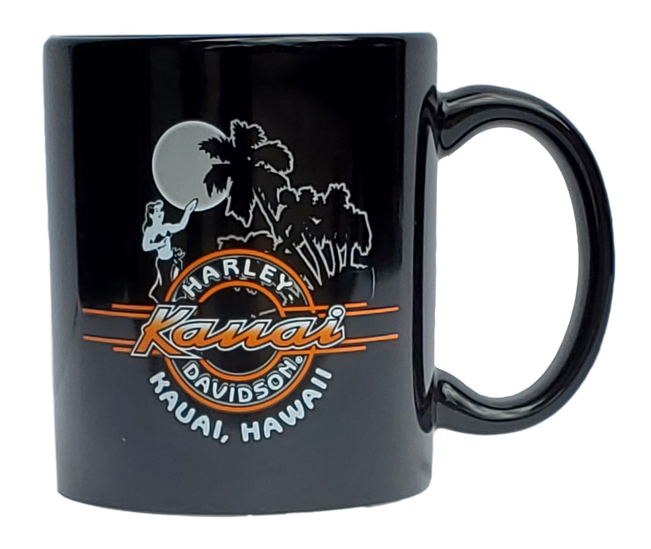 Hula Moon Ceramic Mug – Kauai Harley-Davidson