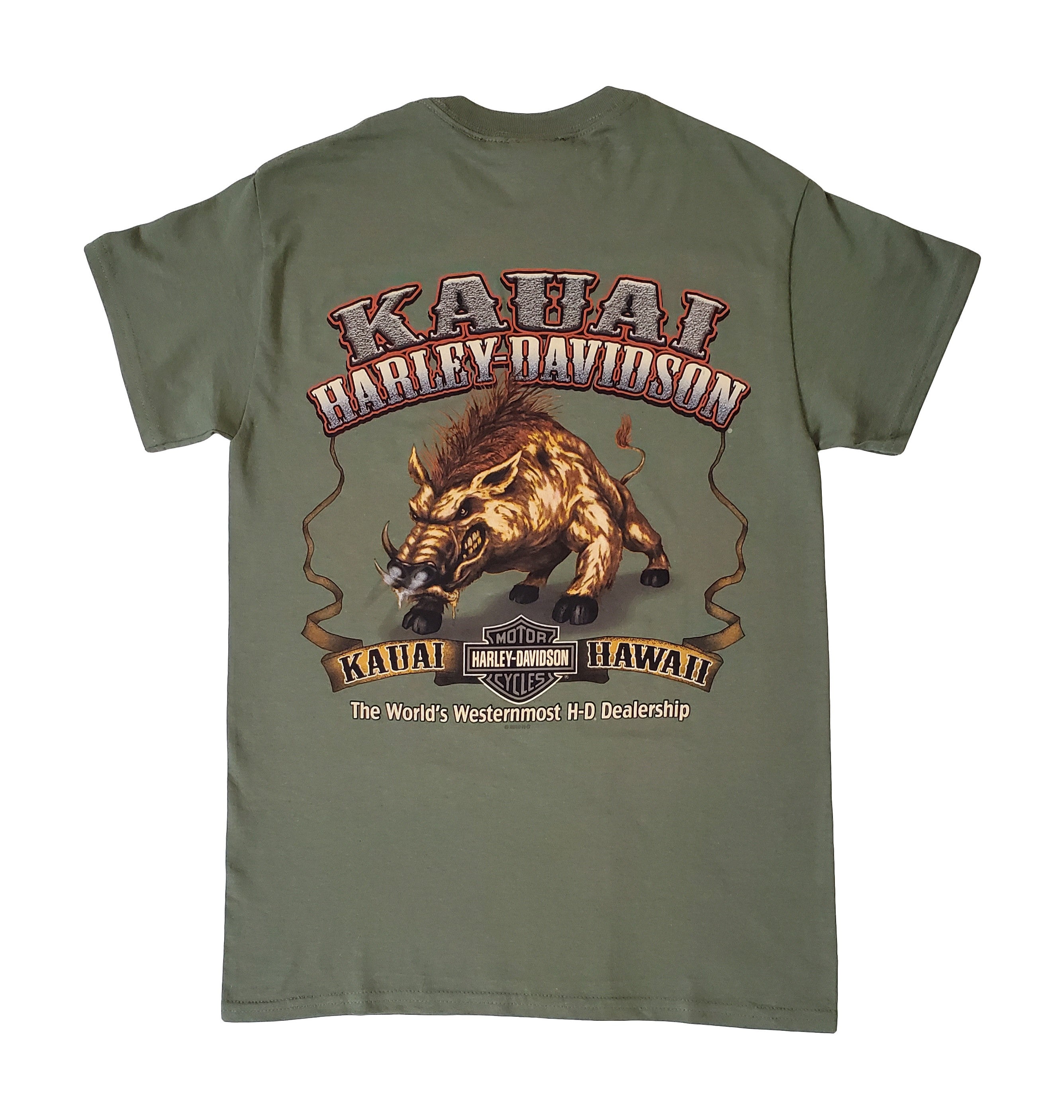 Power Hog Tee - Green – Kauai Harley-Davidson